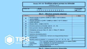 Kako pravilno popuniti obrazac GPD 1051? | TIPS d.o.o.